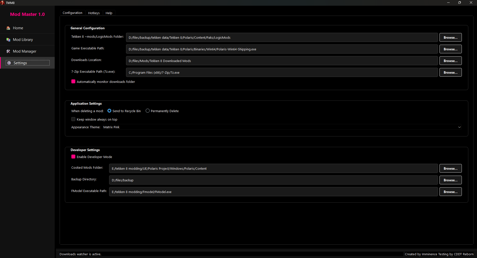 TekkenMods - Tekken 8 Mod Manager