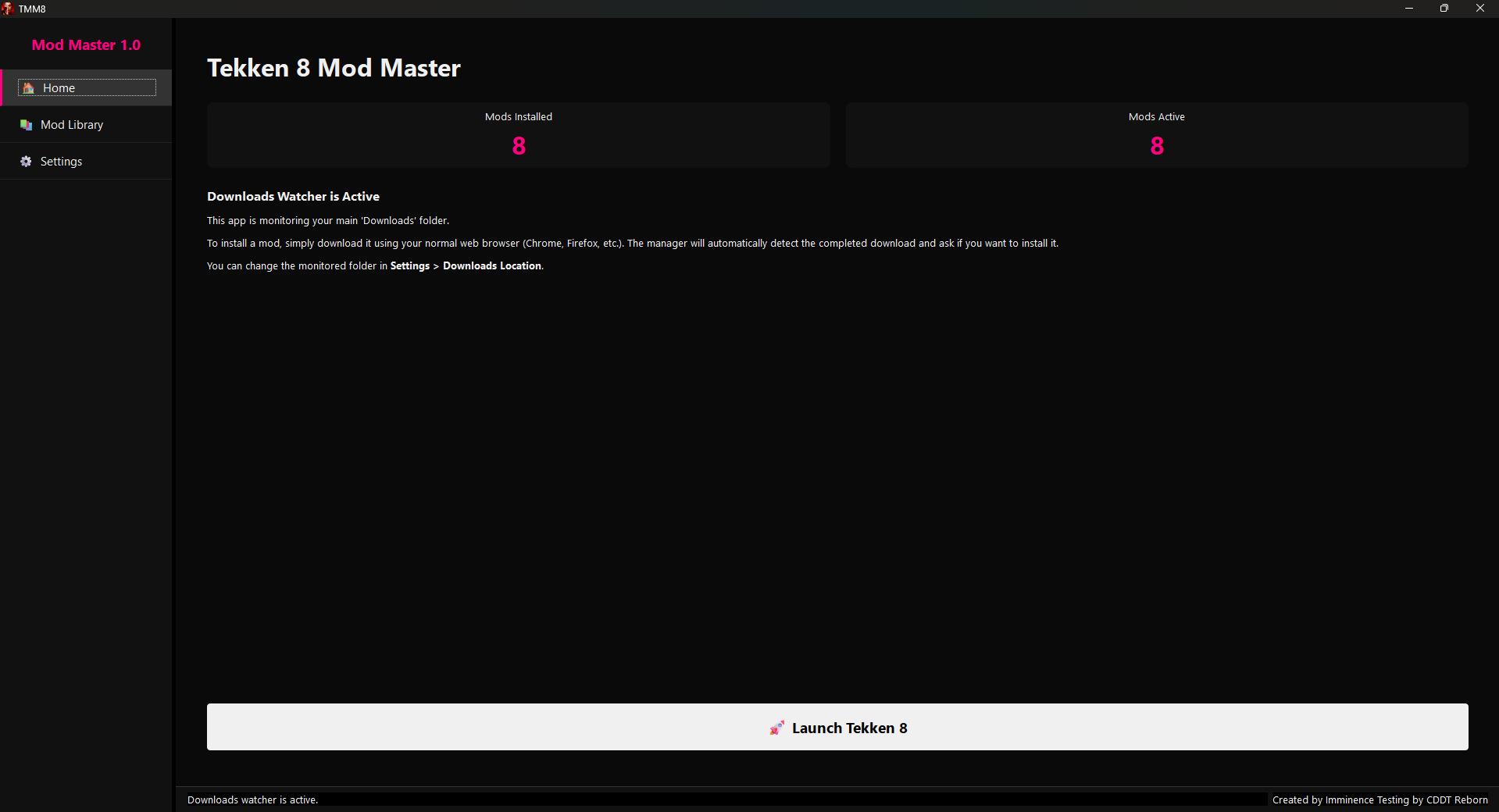 TekkenMods - Tekken 8 Mod Manager