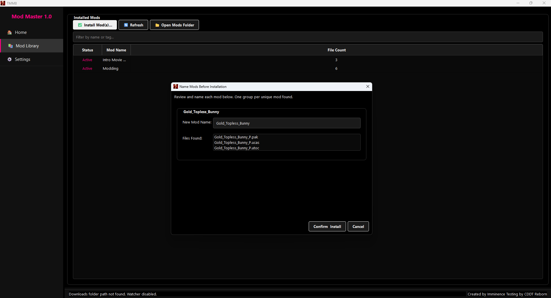 TekkenMods - Tekken 8 Mod Manager