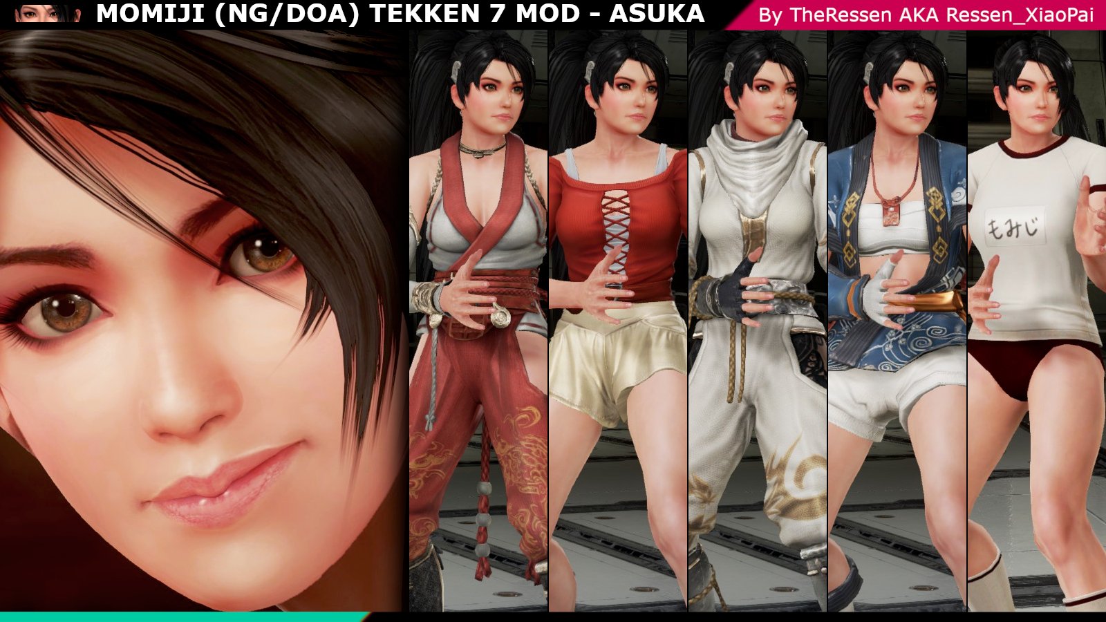 TekkenMods Momiji Mod For Asuka UPDATED 