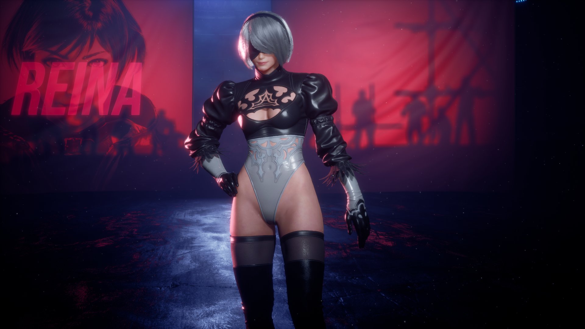 TekkenMods - Skirtless 2B Reina