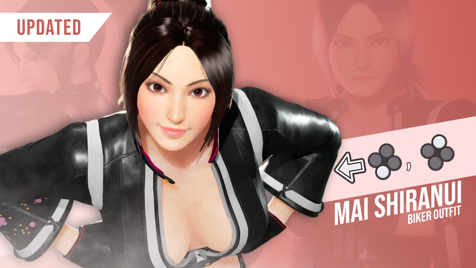 TekkenMods - (SF6) Mai Shiranui Biker Outfit [UPDATED]