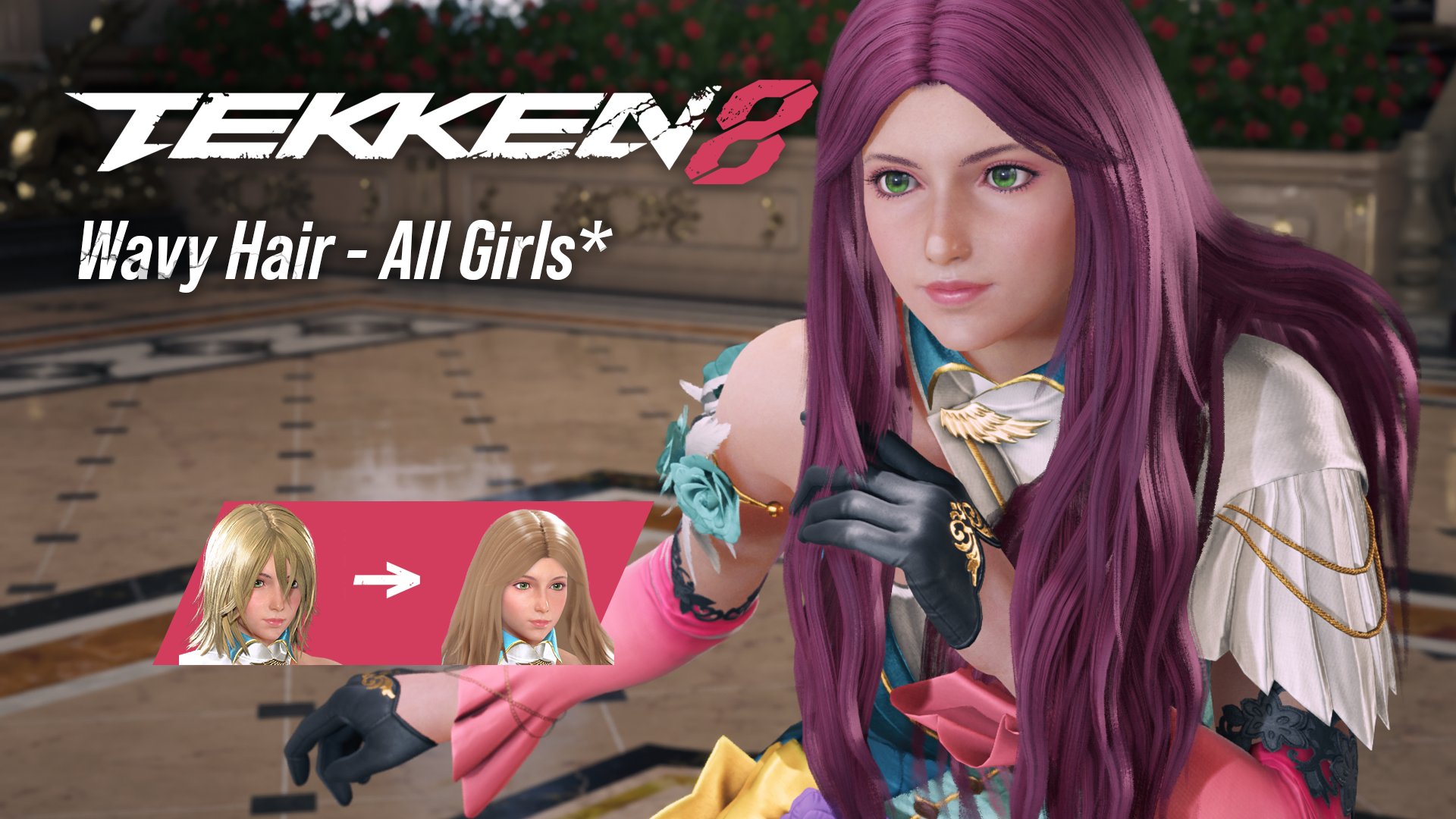 TekkenMods - Wavy Hair - All Girls