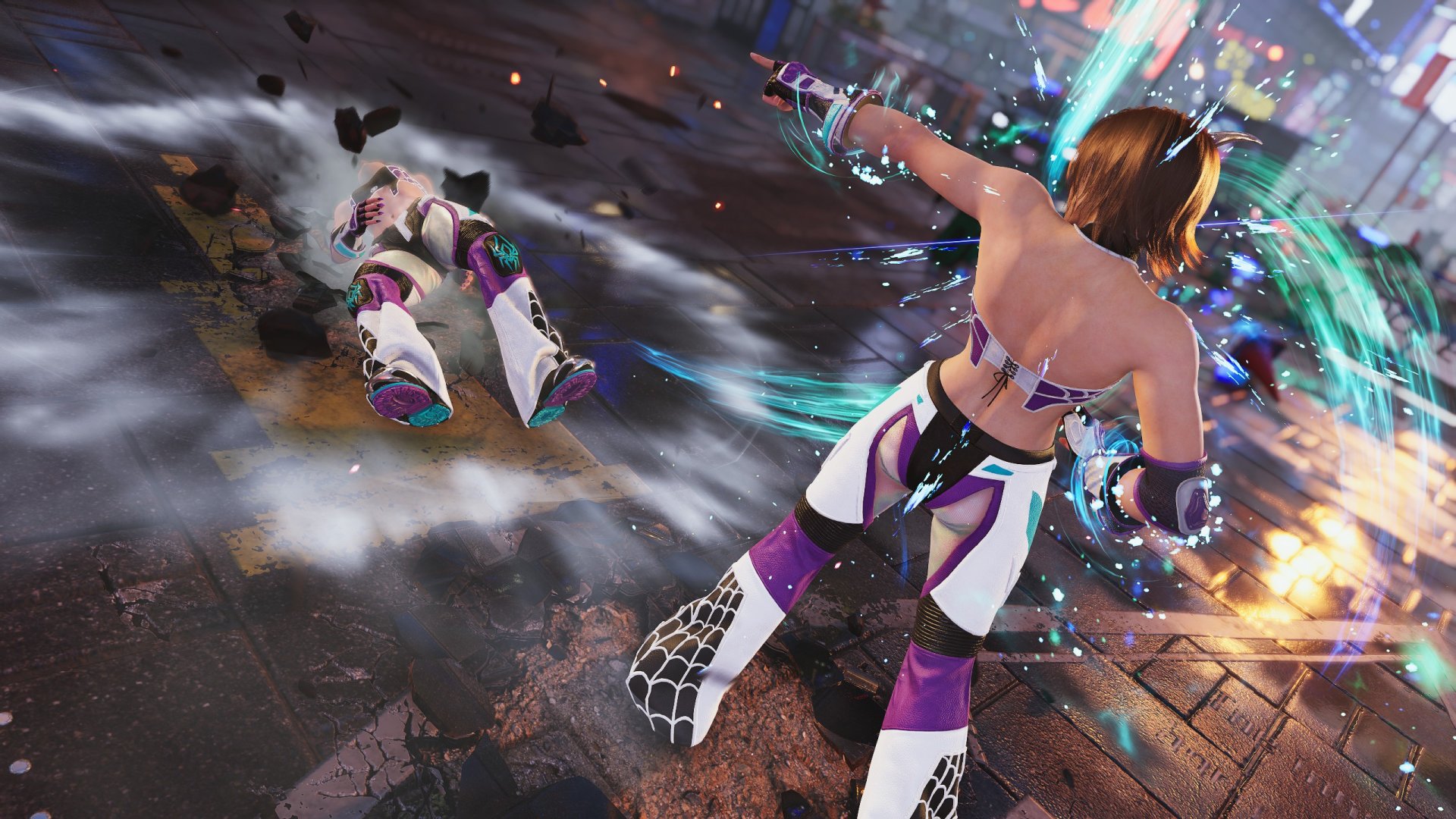 TekkenMods - SF6 Juri Costume 4 for Asuka, Jun, Lidia, Lili and Reina