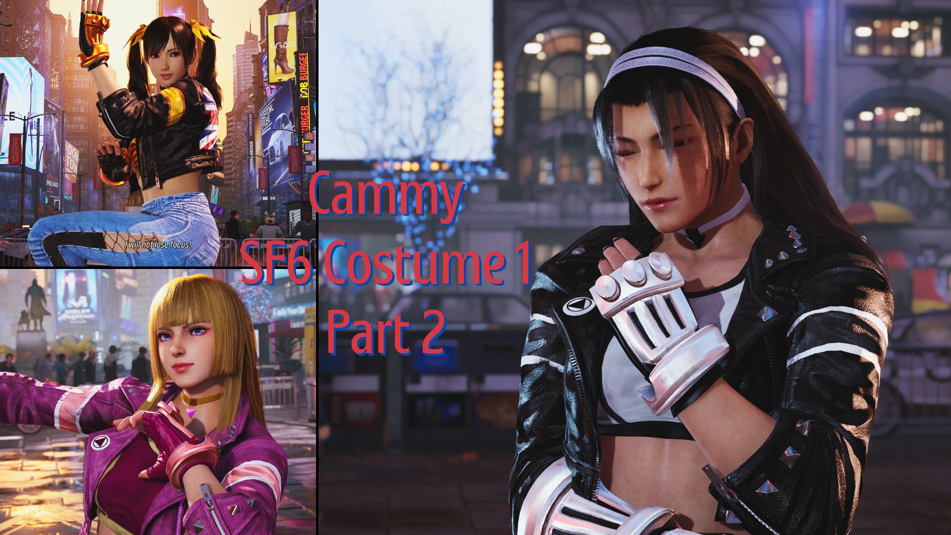 TekkenMods - SF6 Cammy Costume 1 for Tekken Girls Part 2