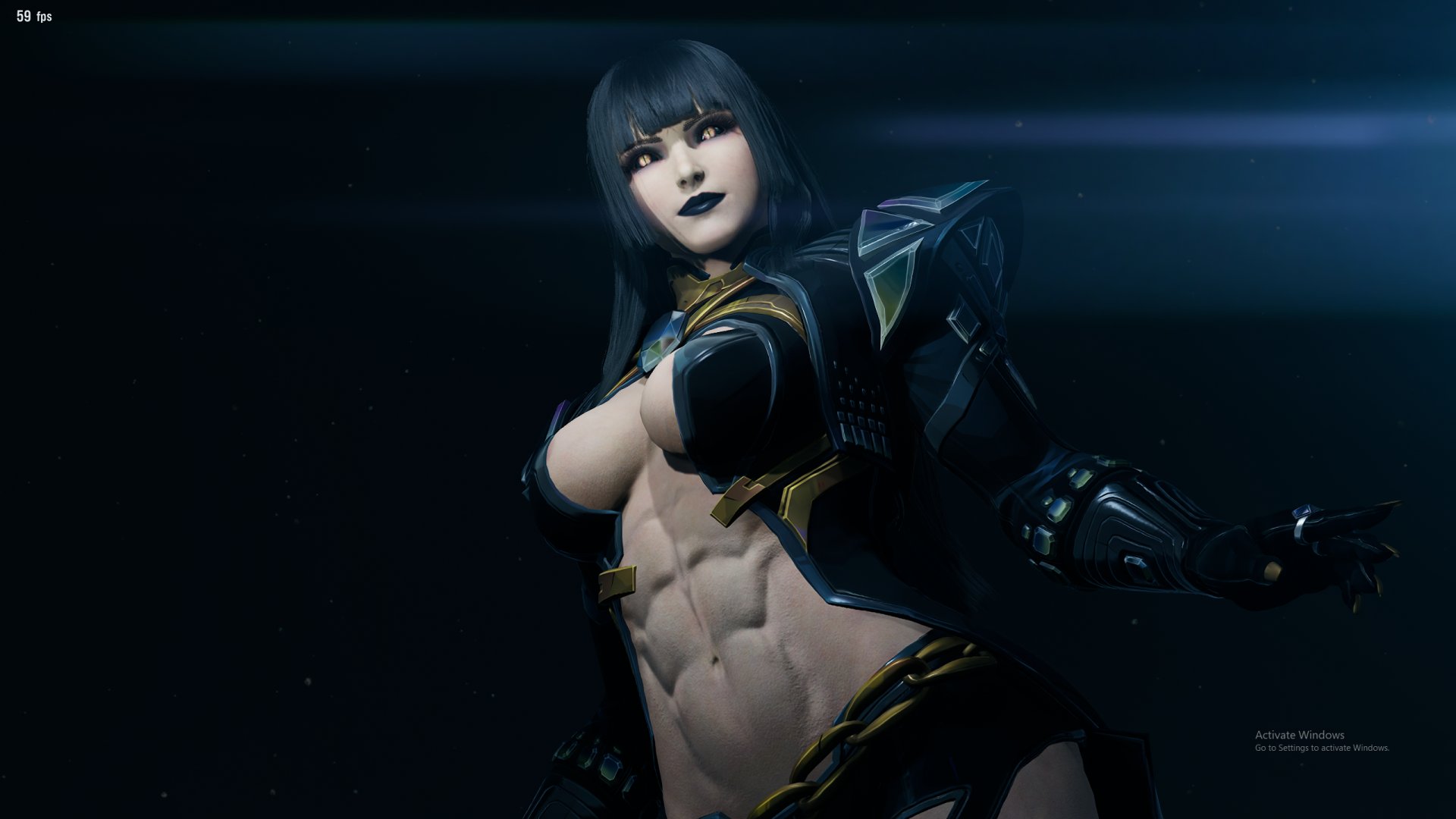 TekkenMods - GLOWING BLACK ELIZA EYES BY ANDY