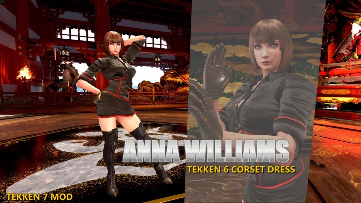 TekkenMods - ANNA WILLIAMS - CORSET DRESS