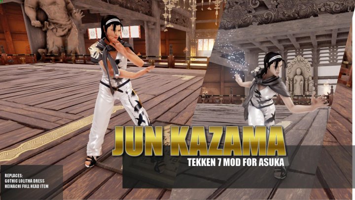 TekkenMods - JUN KAZAMA (Mod For Asuka)