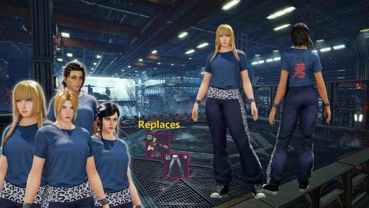 TekkenMods - King's Tekken 3 outfit for all Female Characters