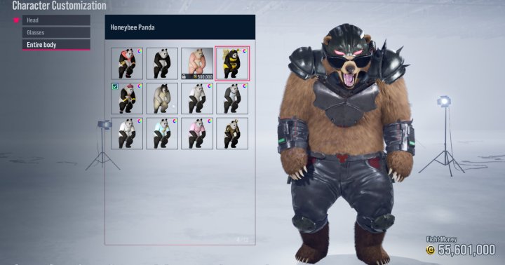 TekkenMods - T8 Panda as T7 Kuma (Tekken Force)