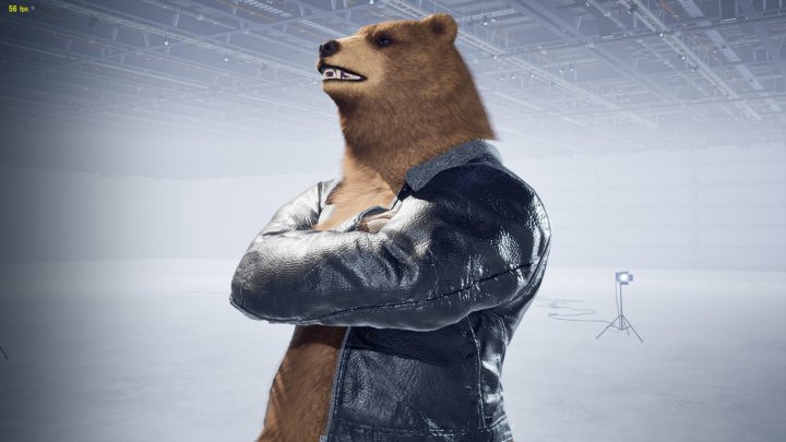 TekkenMods - Tekken 8 - Kuma Jacket with Fur - Colorable