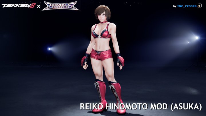 TekkenMods - Reiko Hinomoto RRXX mod for Asuka