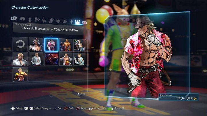 TekkenMods - Steve Fox Custom Panels