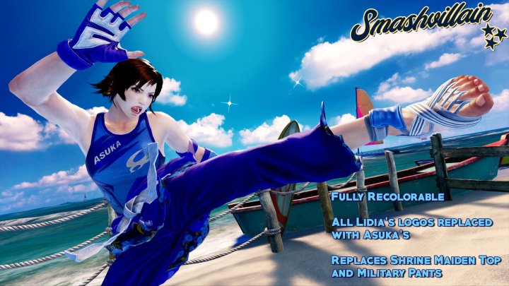TekkenMods - Lidia's Gi, Asuka Style - UPDATED 4/6/21