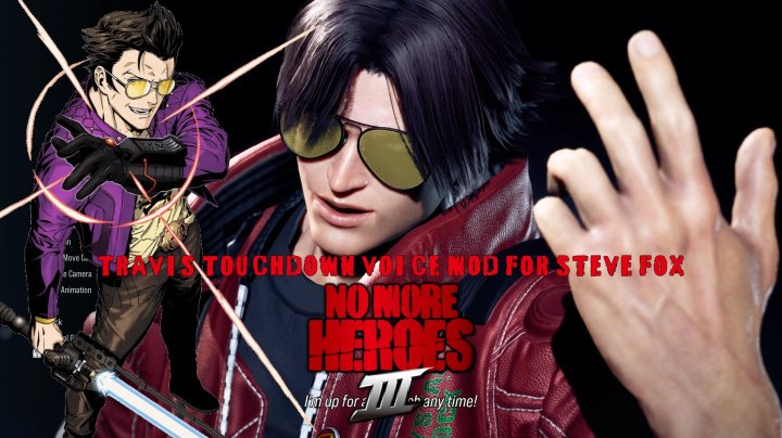 TekkenMods - NMH3: Travis Touchdown Voice for Steve Fox