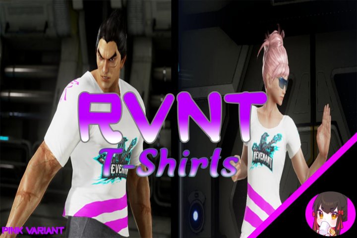 TekkenMods - TEKKEN 7 - RVNT T-Shirt (Pink Variant)