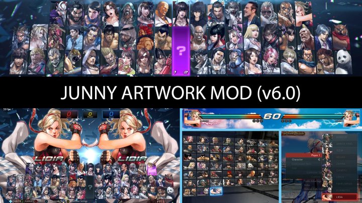Tekken 7 Characters Select