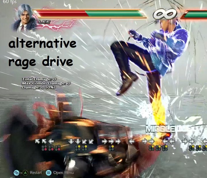 TekkenMods - Lee alternative Rage Drive