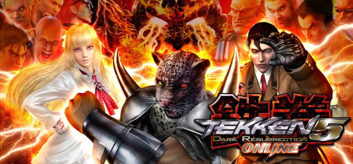 TekkenMods - Tekken 5 DR Splash Screen