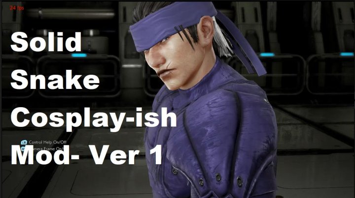 TekkenMods - Draganov Solid Snake Cosplay-ish Mod