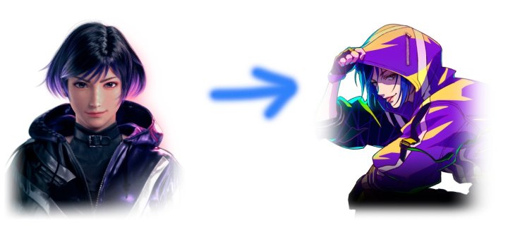 TekkenMods - Reina Panel Avatar Swap