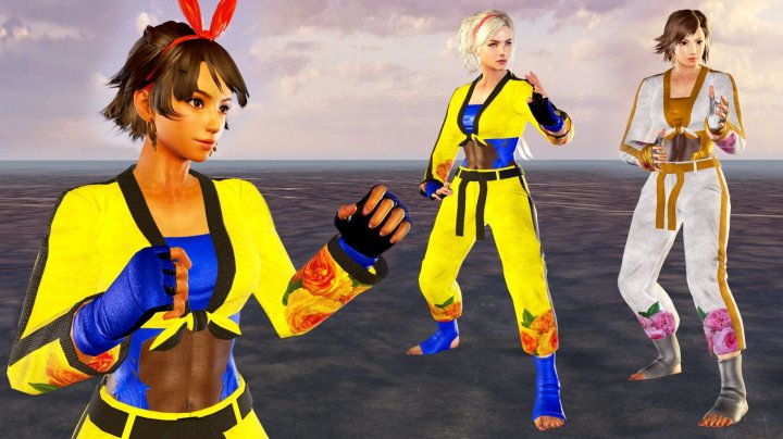 TekkenMods - Stylish black and yellow gi