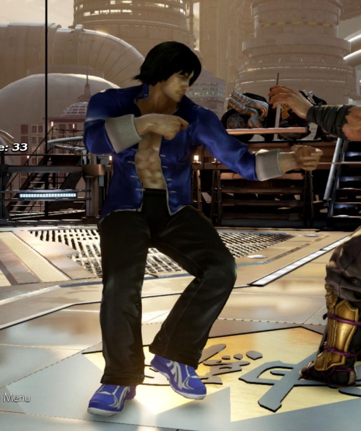 TekkenMods - Lei Tekken 4 Blue shirt