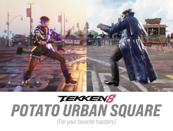 TekkenMods - Semi-Potato Urban Square - TEKKEN 8