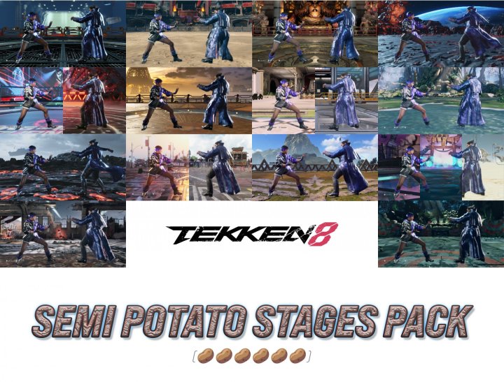 TekkenMods - Semi-Potato Stages Pack - TEKKEN 8