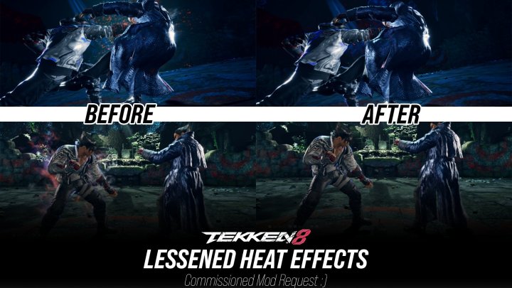 TekkenMods - Lessened Heat Effects