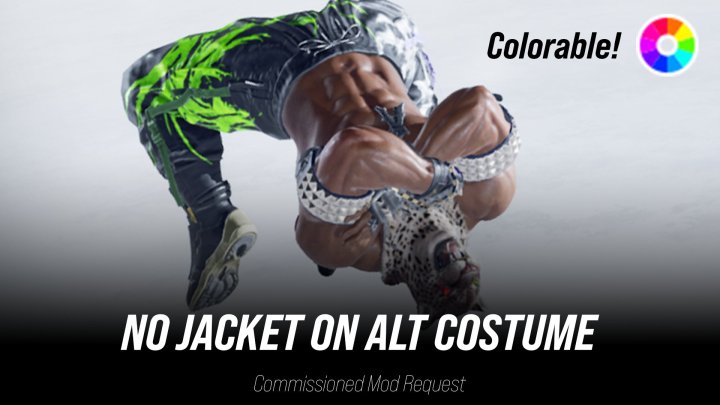 TekkenMods - No Jacket on AK's Alt Costume