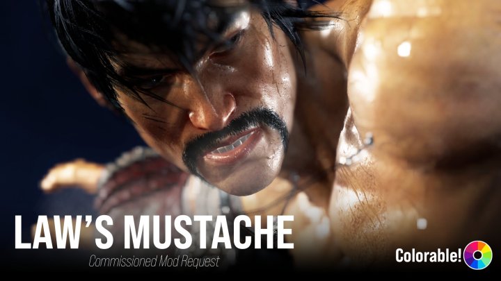 TekkenMods - Law's Mustache