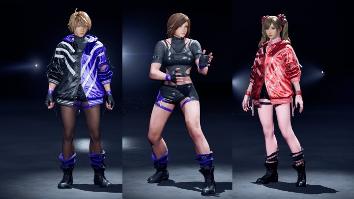 TekkenMods - Reina Jacket/Tube top outfits for most girls (including Leo)