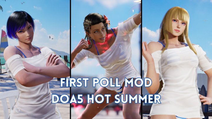 TekkenMods - DOA5 Hot Summer for Reina, Azucena and Lili