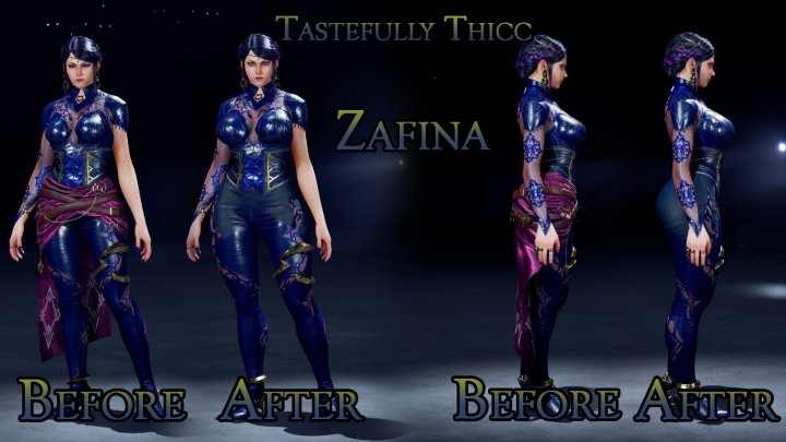 TekkenMods - Tastefully Thicc Zafina