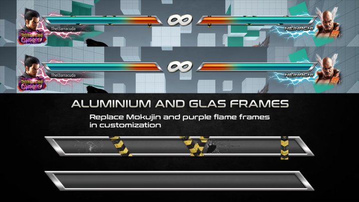 TekkenMods - Aluminium and Glass Frames