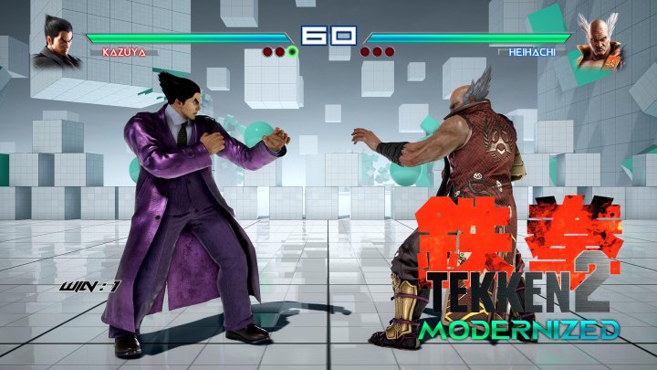 TekkenMods - Tekken 2 Modernized HUD