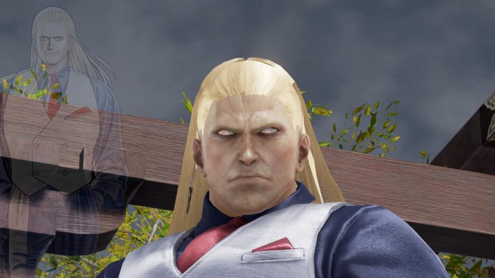 TekkenMods - Long Hair For Geese Howard