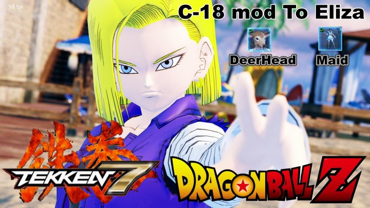 TekkenMods - Tekken 7 C-18 to Eliza