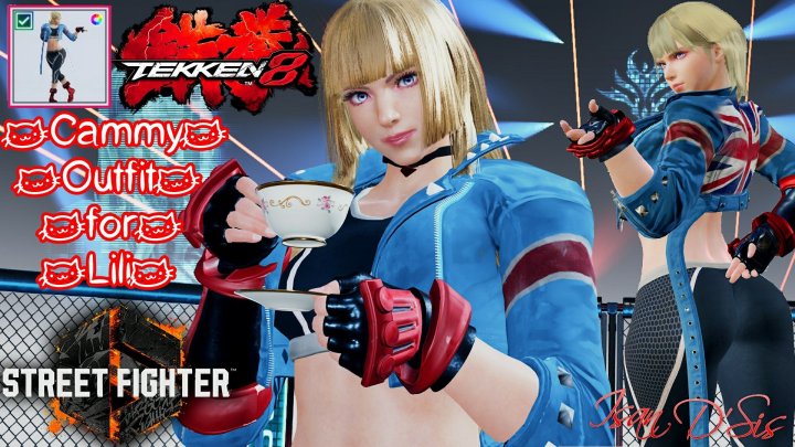 TekkenMods - Tekken 8 - Cammy(SF6) OutFit for Lili