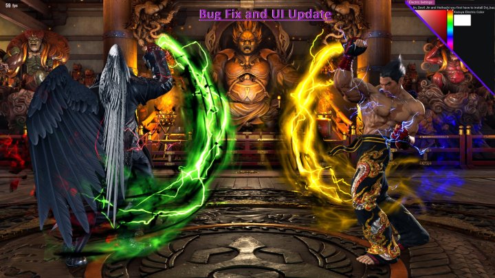 TekkenMods - Electric Color Pack (Fixed Bugs and UI update)