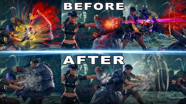 TekkenMods - Replace And Lessened Hit Effects